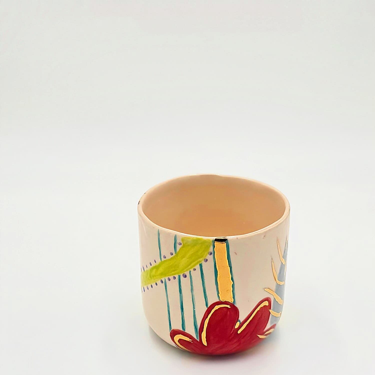 Coral Bloom Cup – Pink Medusa