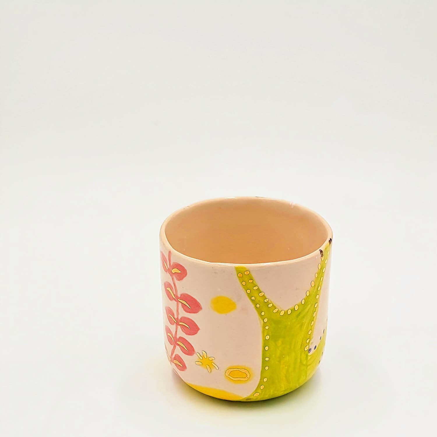 Coral Bloom Cup – Pink Medusa